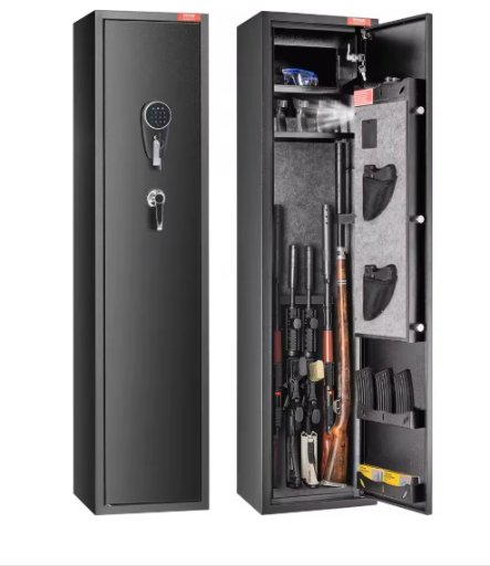 74% off SucceBuy 3-8 Rifles Gun Safe w/ Digital Keypad & Lock Gun ...