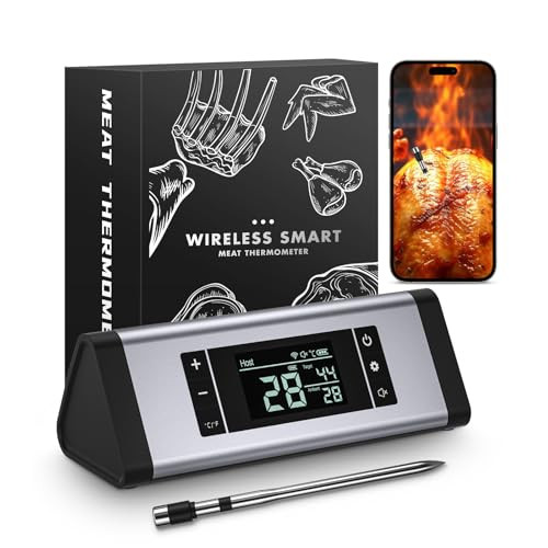 43% off ThermoPro TempSpike Wireless Bluetooth Meat Thermometer w/ 500 ...