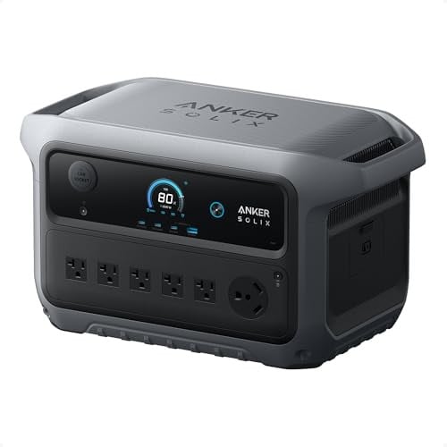Anker Solix C800X Portable Power Generator Station + Anker 100W Solar ...
