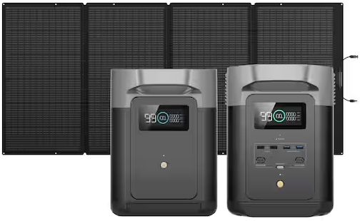 47% off EcoFlow 1800W Output/2700W Peak Delta 2 Push-Button Start Solar ...