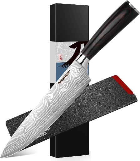50% off ANSHEE 8 Inch Gyuto Chef Kitchen Knife