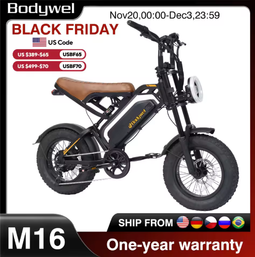 19% off Electric Bike 750W Peak Motor, 22MPH 35 Miles, 48V 15AH Removable Battery