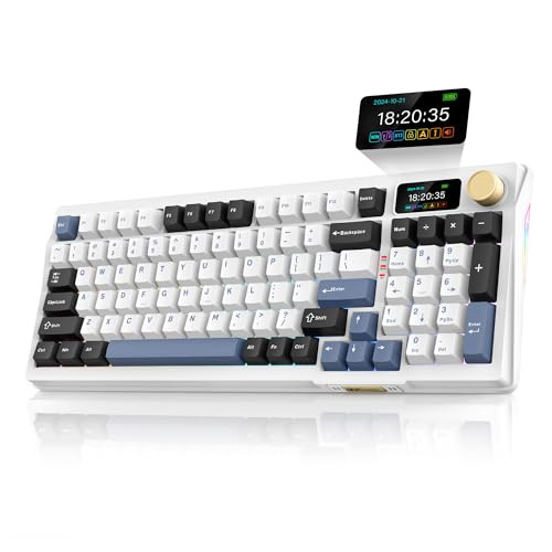 50% off RisoPhy Full Size Mechanical Wired Gaming Keyboard w/ Blue Switch