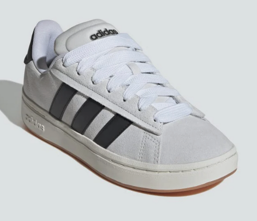 64% off adidas Women's Grand Court Alpha Shoes (Crystal White/Core Black)