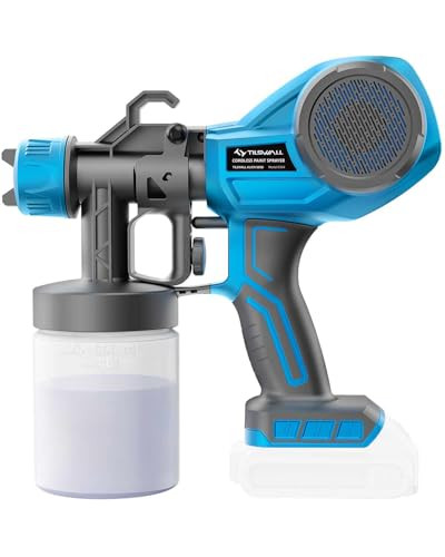 50% off Tilswall Ultra-Light Cordless Paint Sprayer for Dewalt 20V Battery