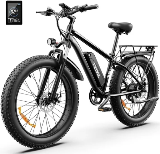 76% off Luckep X1 Lite Folding Electric Bike 1500W 28MPH 60 Miles 15AH 20 x 4.0 Fat Tire