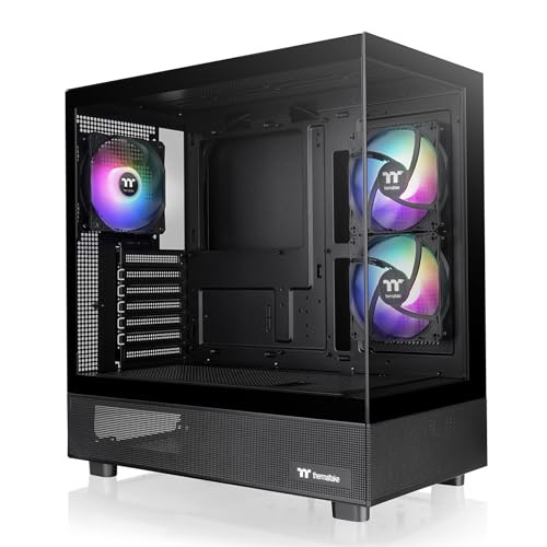 Thermaltake View 270 Plus TG ARGB Black Mid Tower E-ATX Case