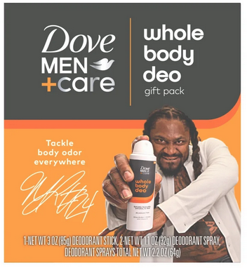 60% off Dove Men+Care Whole Body Deodorant Gift Pack w/ 2 Mini ...