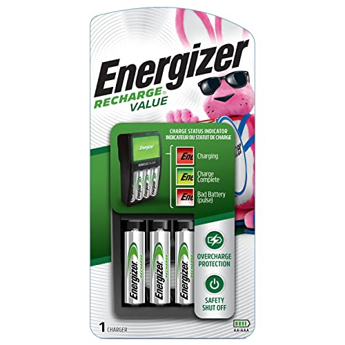 55% off Energizer Recharge Value Charger for NiMH AA and AAA Batteries