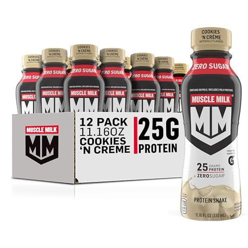 29% off Muscle Milk Genuine Protein Powder (Strawberries ‘N Crème, 1.93 ...