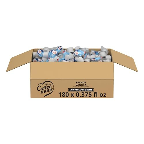 25% off Nestle Coffee mate French Vanilla Liquid Creamer Singles (180-Pack)
