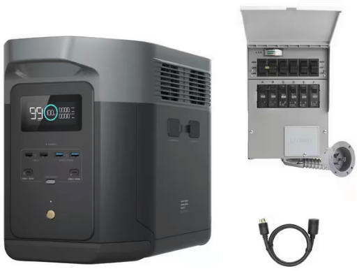 47% off EcoFlow 1800W Output/2700W Peak Delta 2 Push-Button Start Solar ...