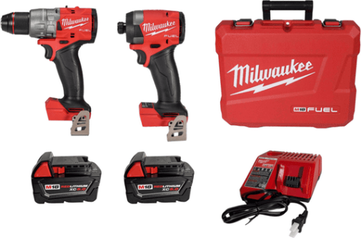 25% off Milwaukee M18 FUEL 2-Tool Combo Kit with (2) 5.0Ah Batteries