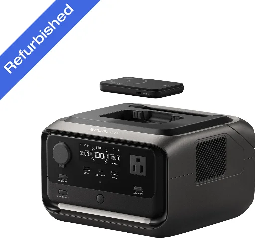 EcoFlow River 3 Plus 286Wh Power Station + 5000mAh Power Bank - $159.00